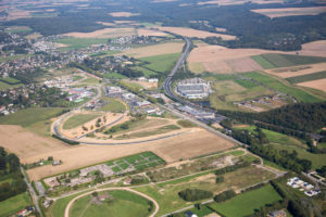 Isneauville. Vue aérienne oblique - Aurbse.org